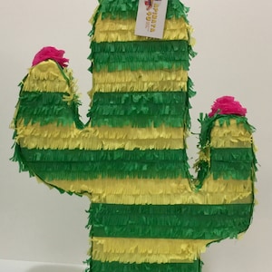 Handcrafted Cactus Pinata: Fiesta Party Favor, Ready to Ship - Etsy