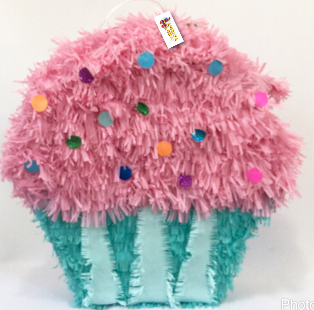 Handcrafted Cupcake Pinata Cupcake Party Favor - Etsy