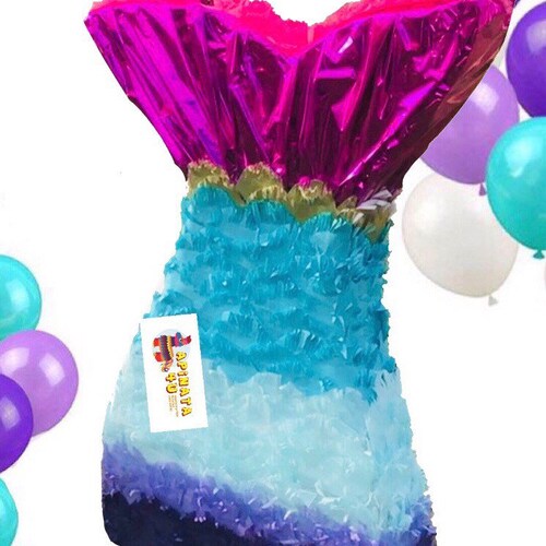 Mermaid Pinata Under the Sea Birthday Party Mermaid Party - Etsy