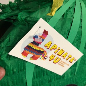 Funny Green Pickle Pinata With Smiley Face, Themed Celebrations, Party ...