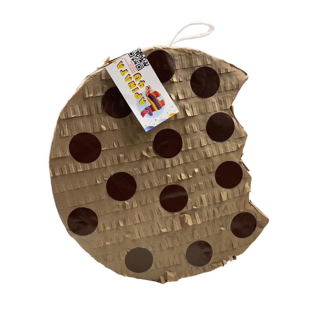 Chocolate Chip Cookie Pinata, Birthday Party Decoration for Kids ...