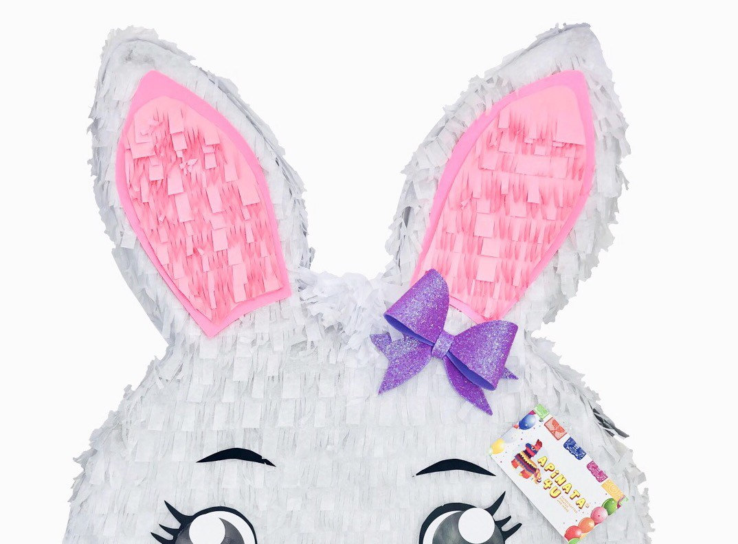 New! Easter Bunny Head Pinata Rabbit Pinata - Etsy