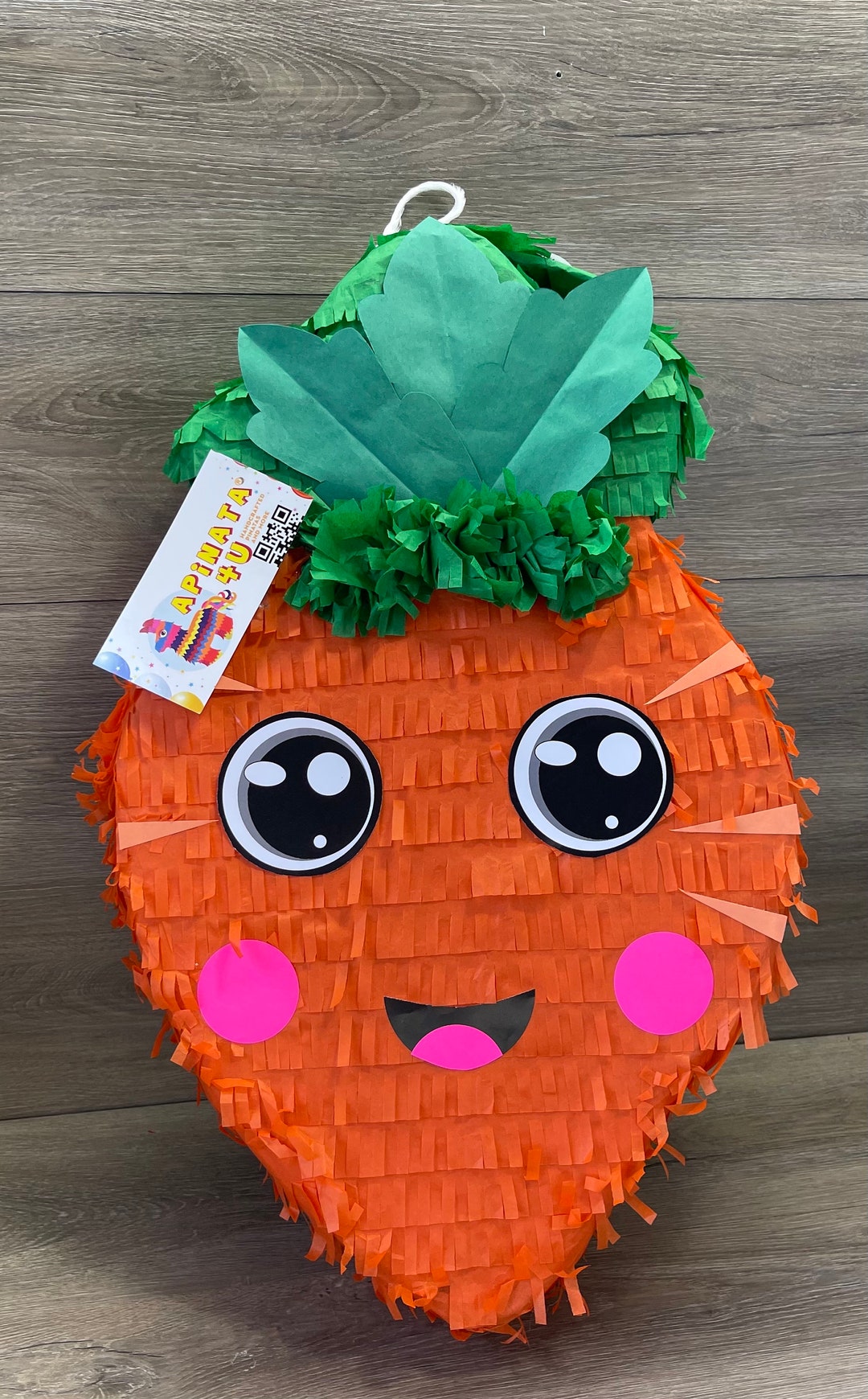 Sale! Easter Carrot Pinata Orange Color Veggies Themed Birthday Party ...