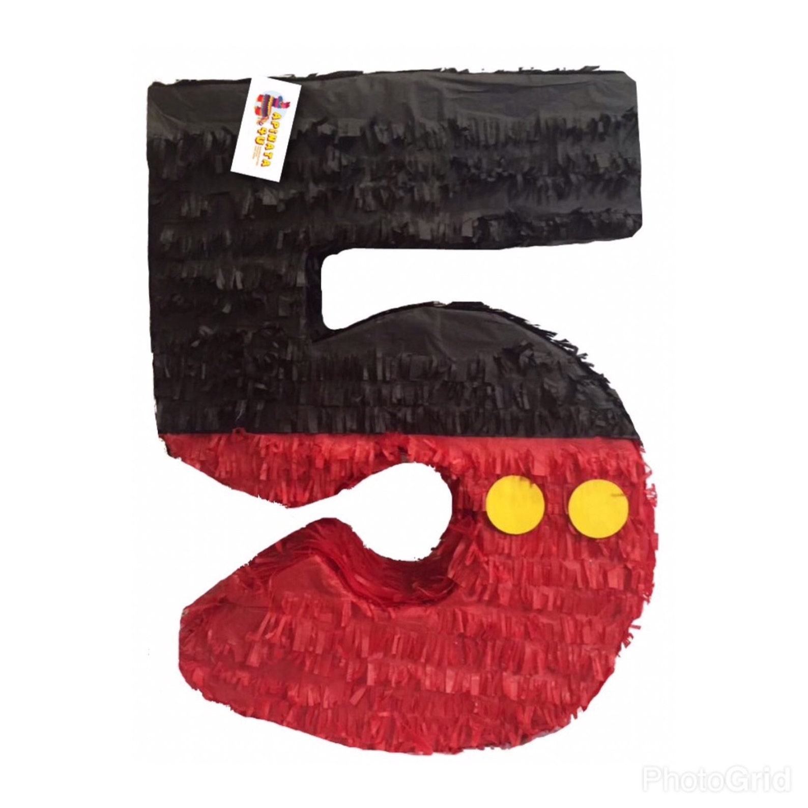 Number Five Pinata Fifth Birthday - Etsy