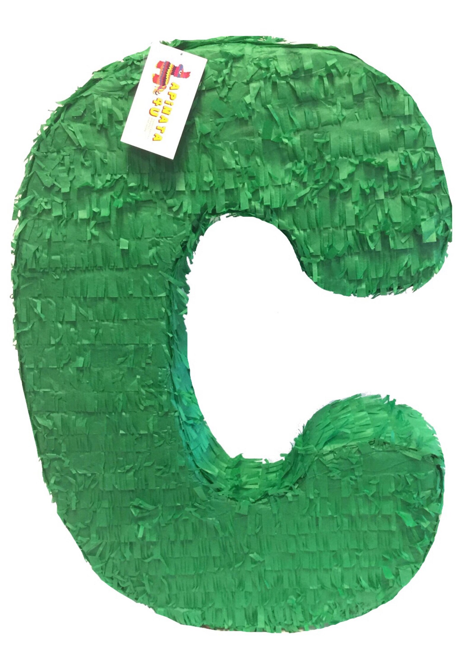 20'' Tall Letter Piñatas Any Letter Any Color - Etsy