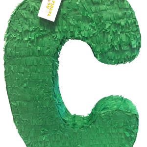 20'' Tall Letter Piñatas Any Letter Any Color - Etsy