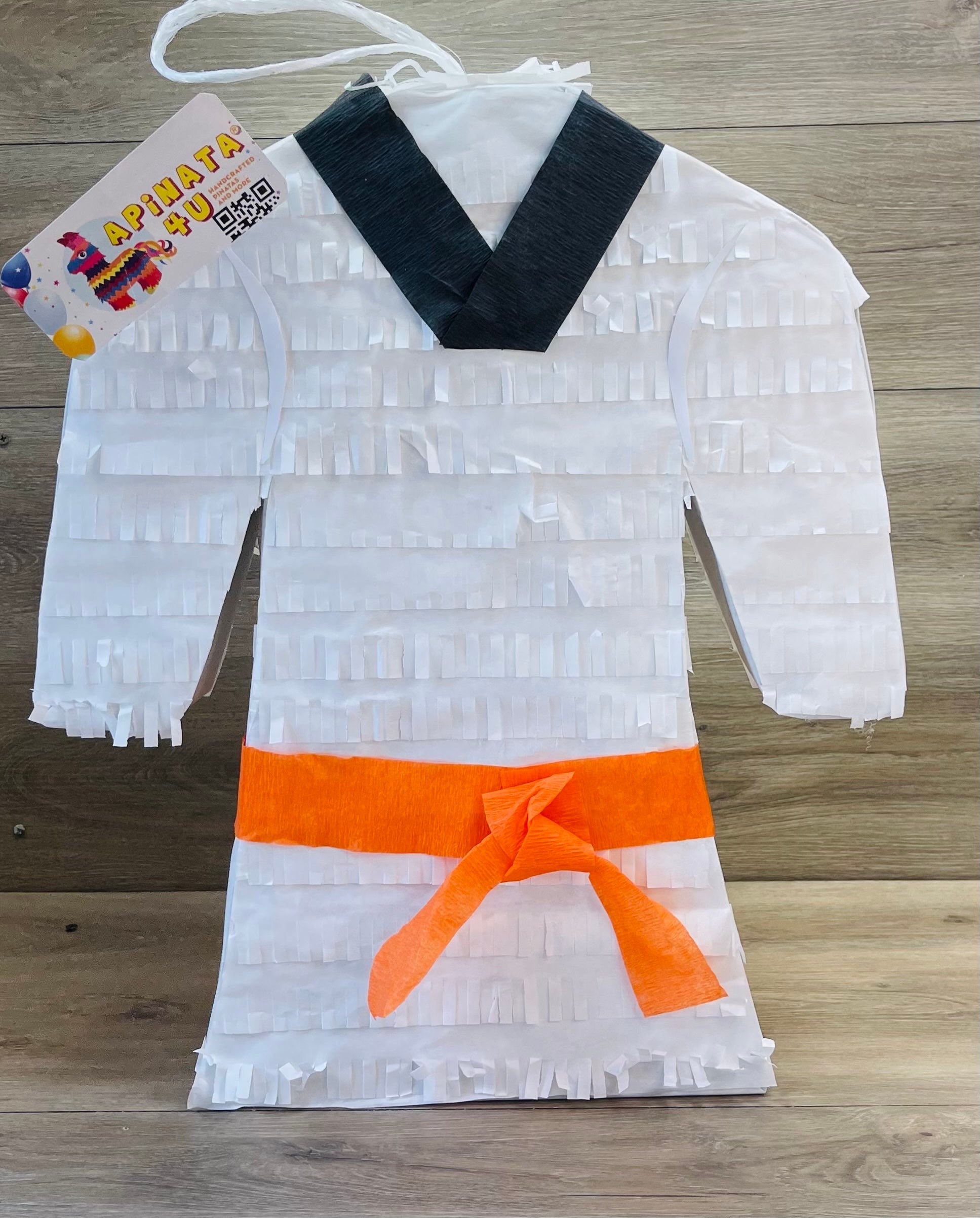 20 Tall Martial Arts Pinata Karate Tae Kwon Do Birthday Pinata Ninja ...