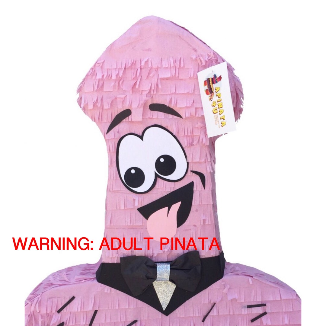 Ready to Ship Pecker Pinata Light Pink Color or Tan Color 20 Tall - Etsy