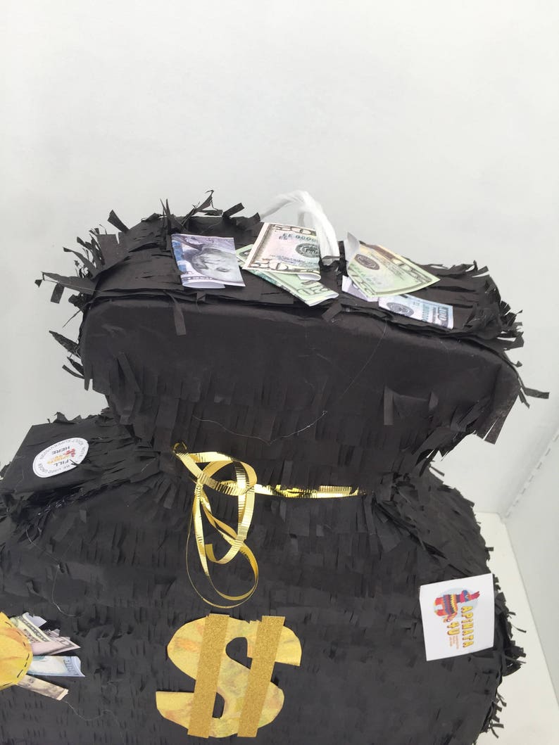 Money Bag Pinata Choose Your Own Color - Etsy