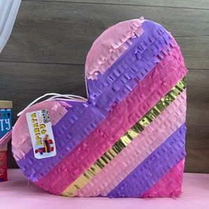 Heart Pinata, Love Themed Party Decor for Wedding, Valentines Day Gift ...