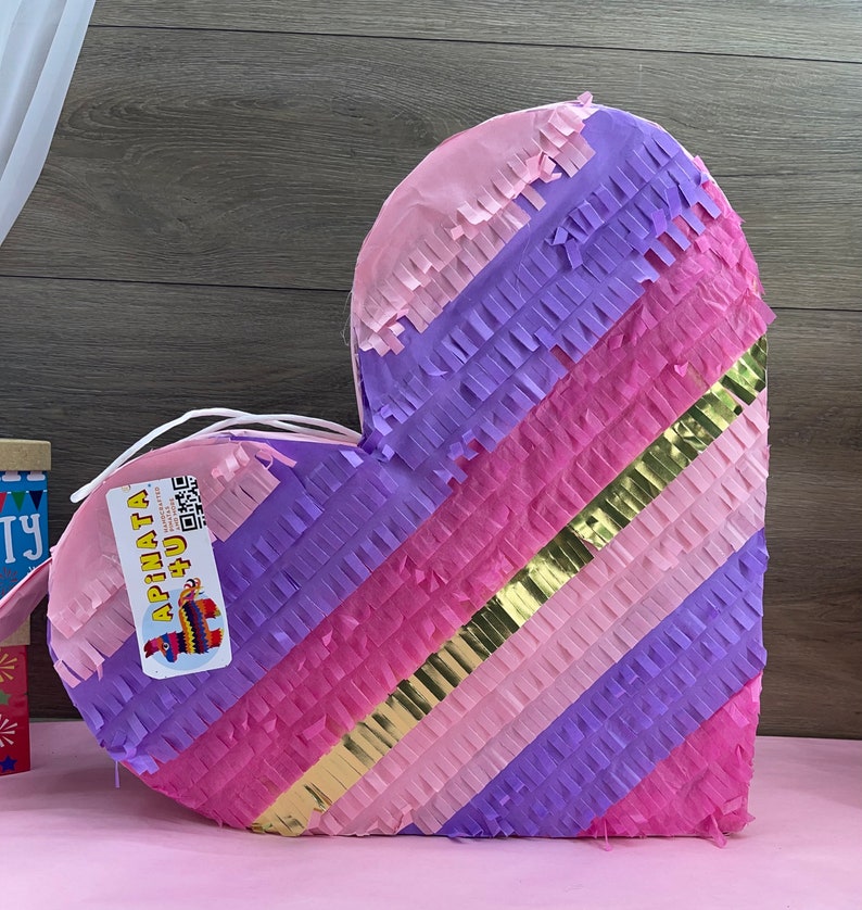 Heart Pinata, Love Theme Party Decoration, Wedding, Valentine's Day ...