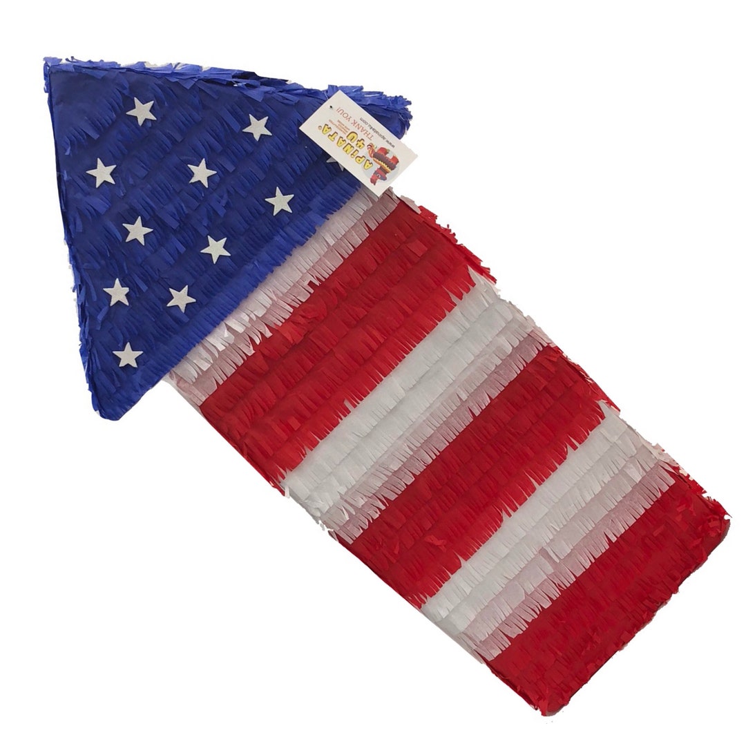 Ready to Ship Sale! Firework Pinata 4th of July Pinata Patriotic Party ...