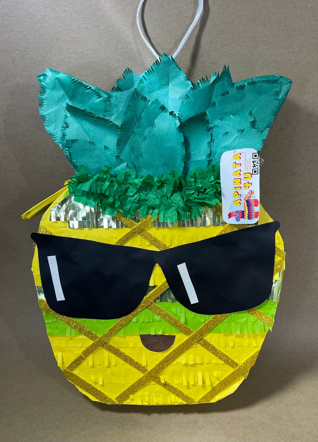Pineapple Pinata With Sunglasses 20 Tall - Etsy
