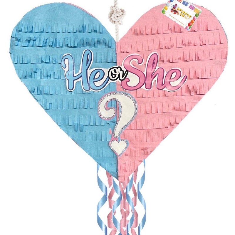 Gender Reveal Pinata - Etsy