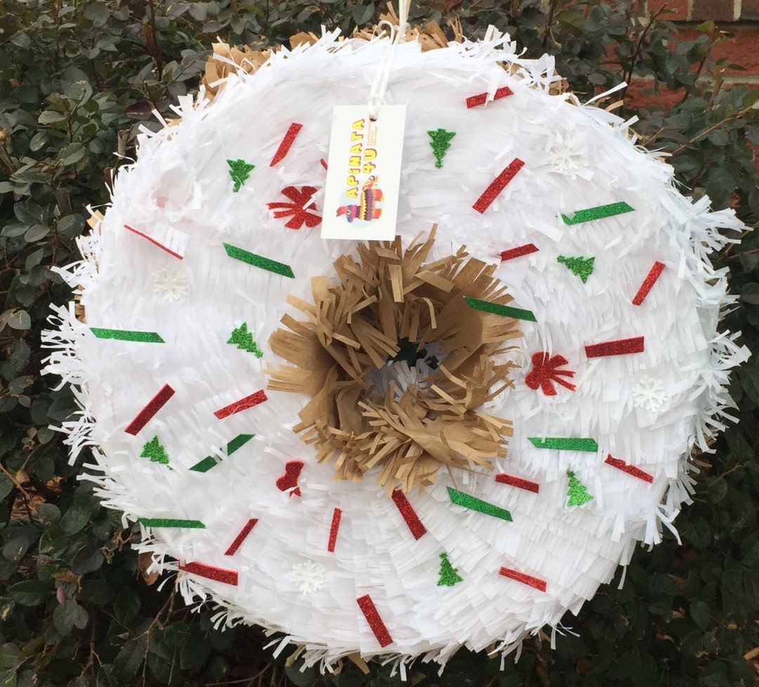 Ready to Ship Christmas Theme Doughnut Pinata 16 - Etsy