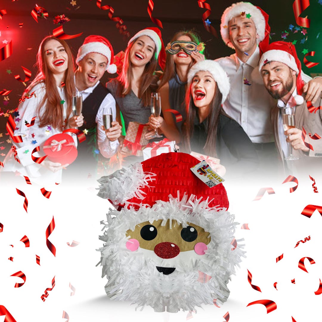 Christmas Santa Claus Themed Pinata, Christmas Party Supplies and ...
