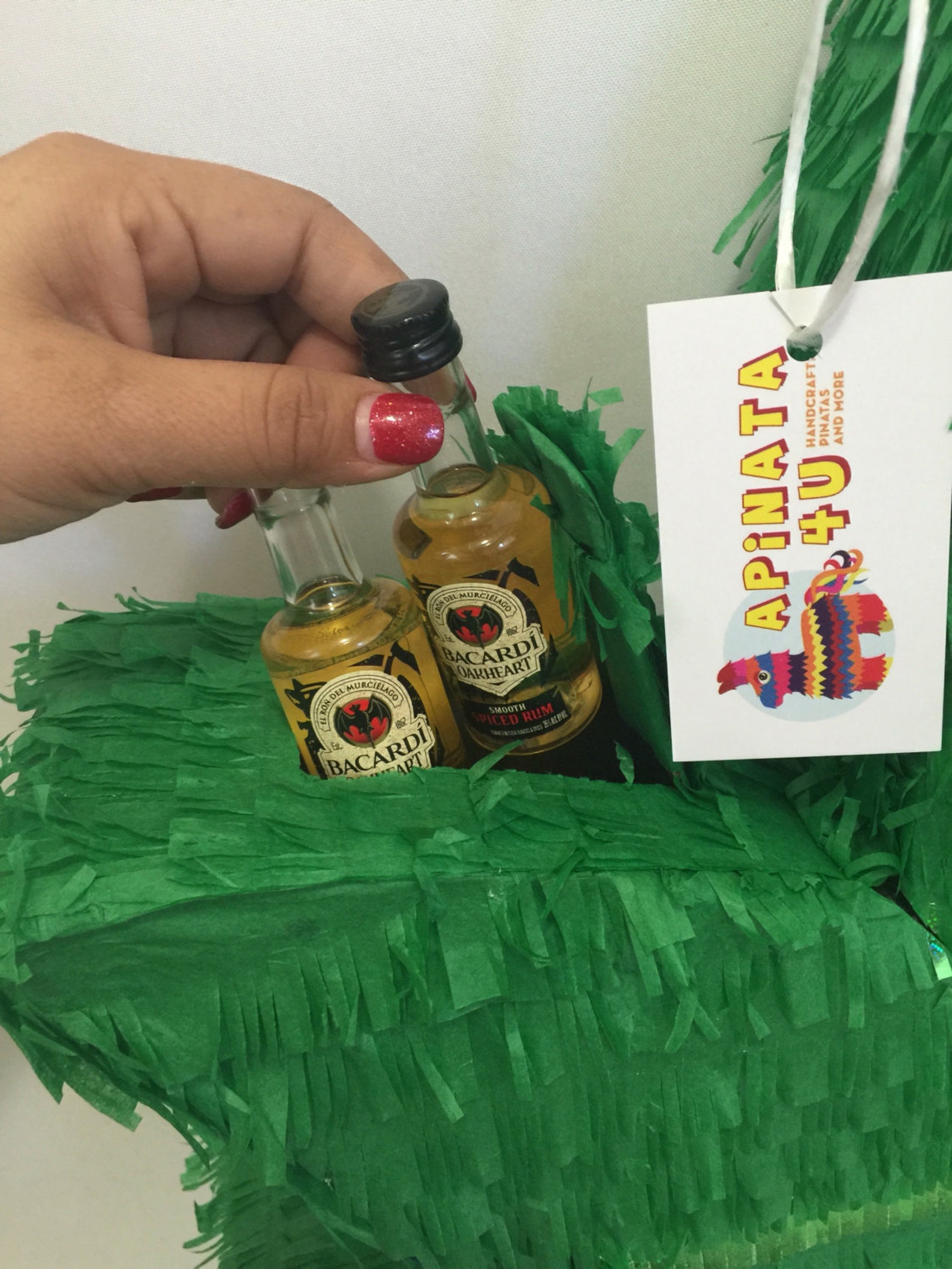 Whiskey Inspired Pinata Gold & Green Color - Etsy