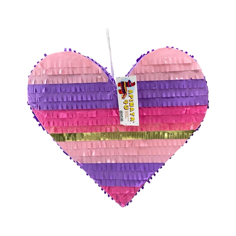 Heart Pinata, Love Themed Party Decor for Wedding, Valentines Day Gift ...