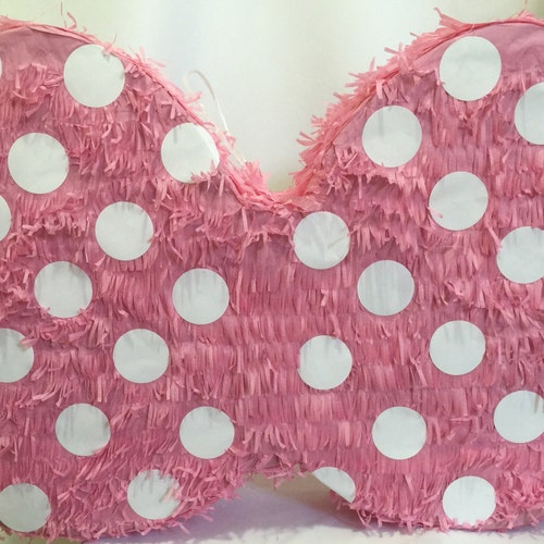 Pinata Black Mouse With Bow - Etsy