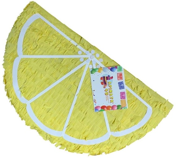 APINATA4U Lemon Slice Pinata Citrus Theme Party - Etsy