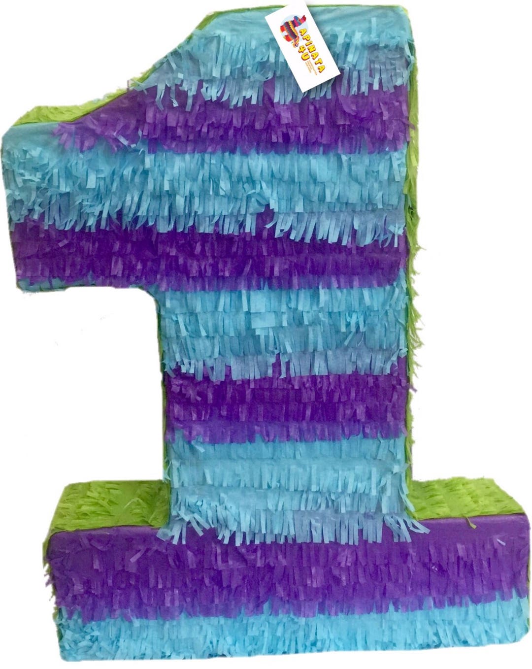 Monster Bash Number One Pinata, Multicolored Monsters Party Birthday ...
