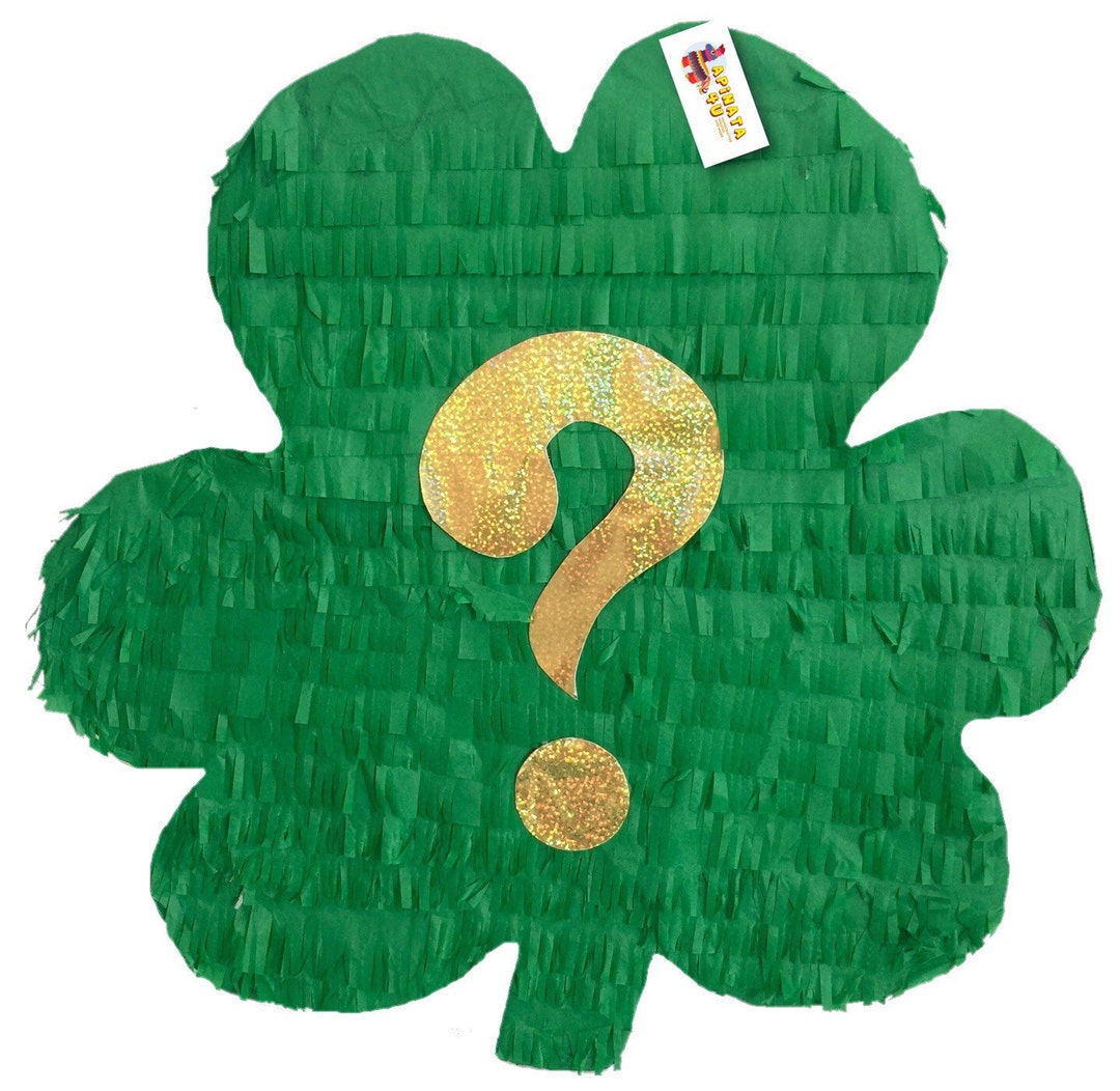St. Patrick's Day Shamrock Pinata, St Patrick's Day Party Decor, Gender ...