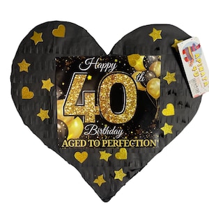 40th Birthday Pinata With Piñata Stick You Are Old Over the Hill 30th ...