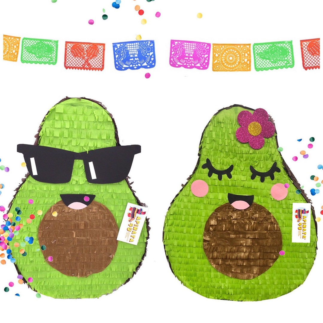 Sale! 20" Avocado Pinata Cinco De Mayo Pinata Señor Señorita Fiesta ...