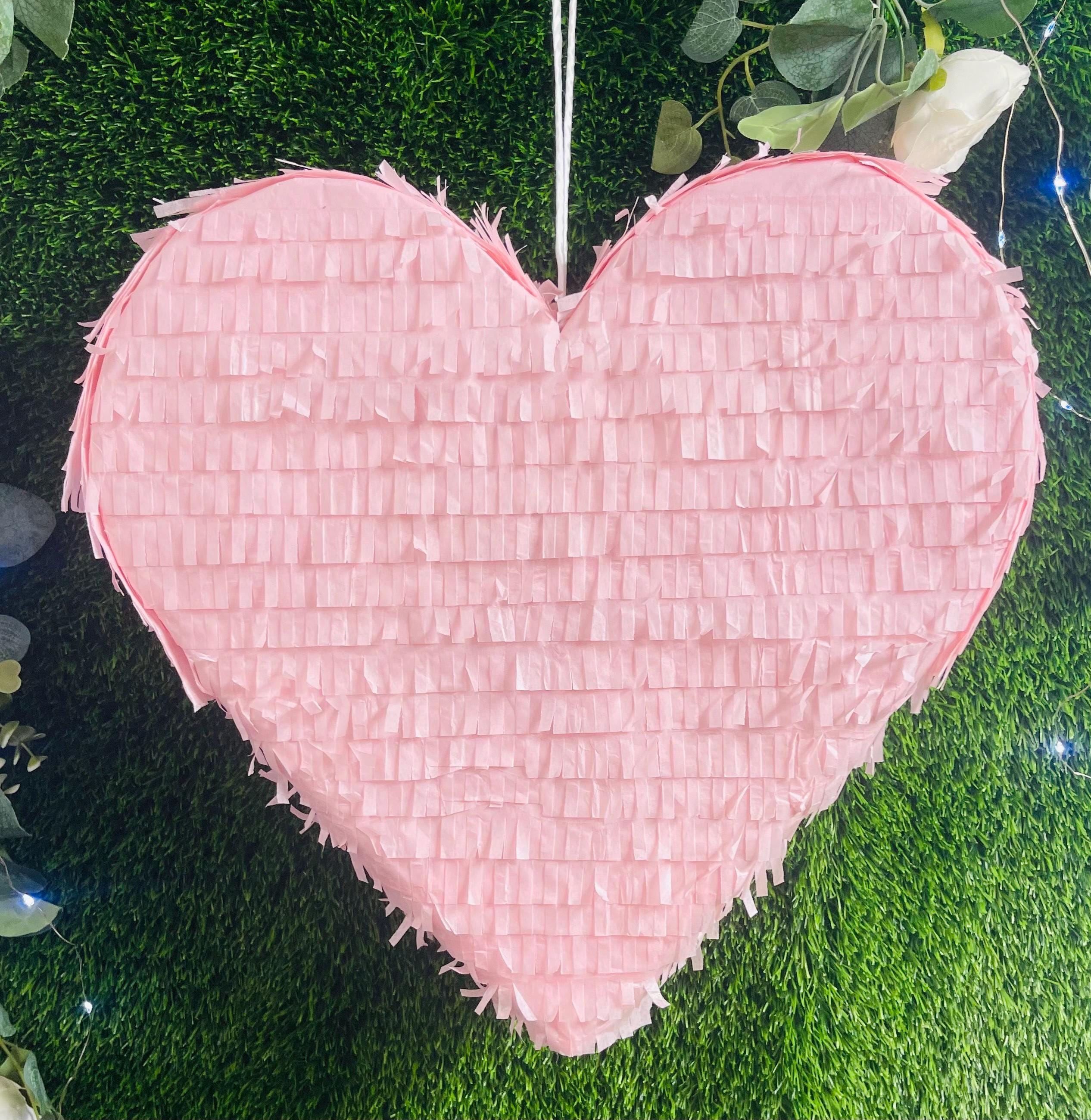 Custom Handcrafted 19” Heart Shaped Pinata, Perfect for Wedding and ...