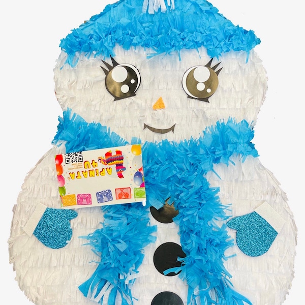 Snowman Pinata - Etsy