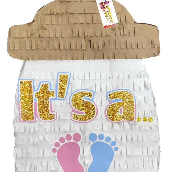 Gender Reveal Pinata - Etsy