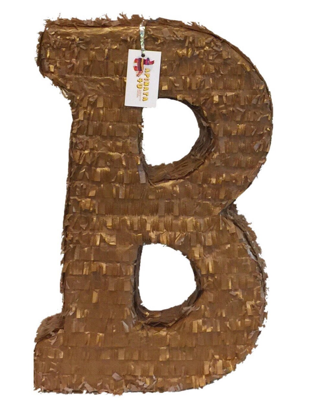 20'' Tall Letter Piñatas Any Letter Any Color - Etsy