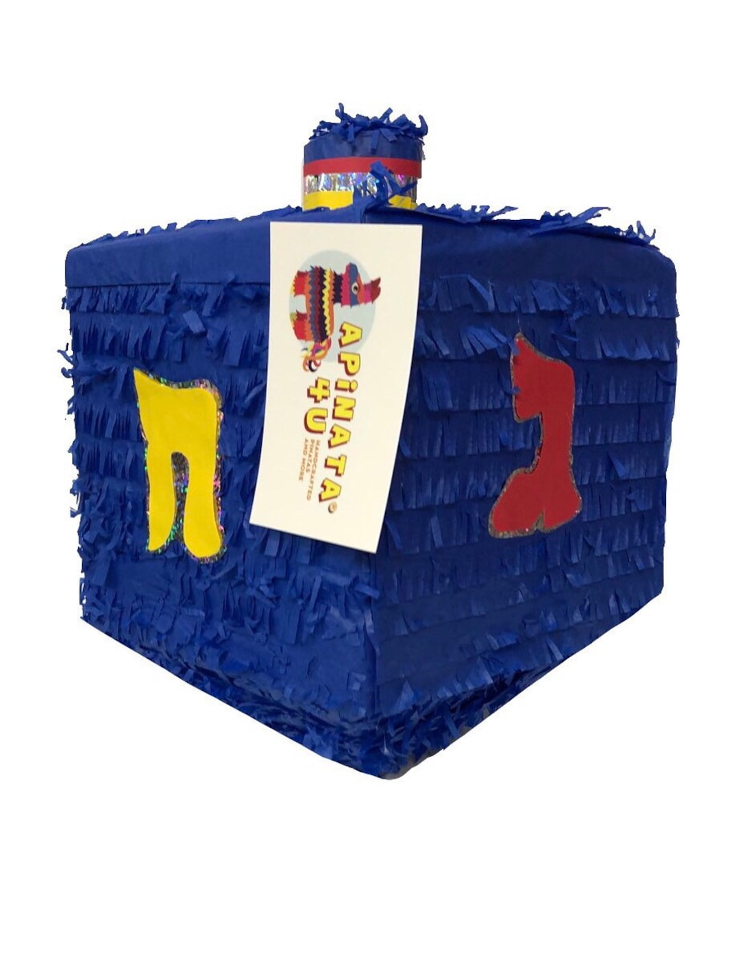 Sale Ready to Ship Dreidel Pinata Blue Color Hanukkah Party Pinata - Etsy