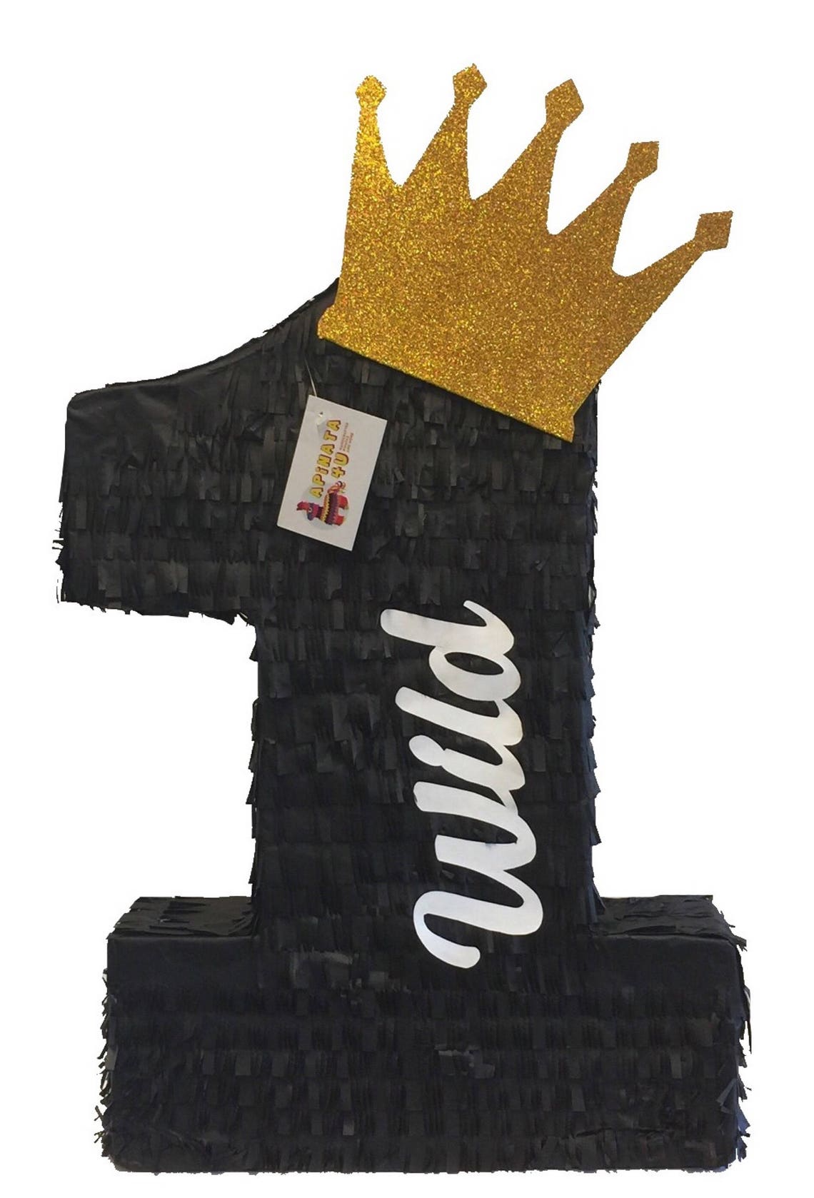 Sale 20 Tall Number One Pinata Wild Theme With Gold Crown - Etsy