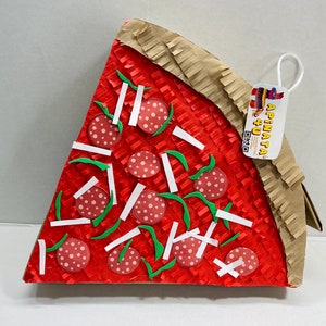 Pizza Slice Pinata, Perfect for Birthdays, I Love New York Birthday ...
