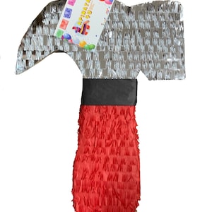 Personalized Hammer Pinata Tools Theme Party - Etsy