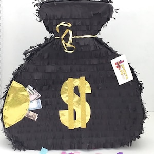 Money Bag Pinata, Choose Your Own Color - Etsy