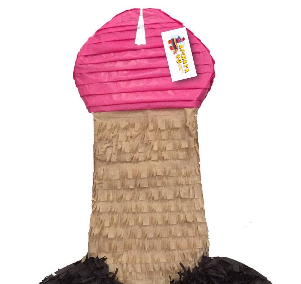 Pecker Pinata 24 Tall Bachelorette Pinata Adult Gag Etsy