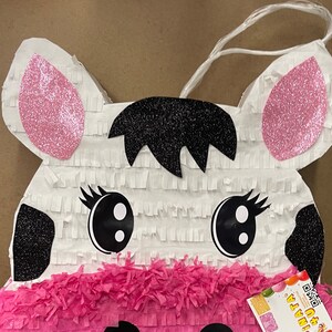 Sale! Handcrafted Custom Made Cow Pinata for Barnyard Birthday Party ...