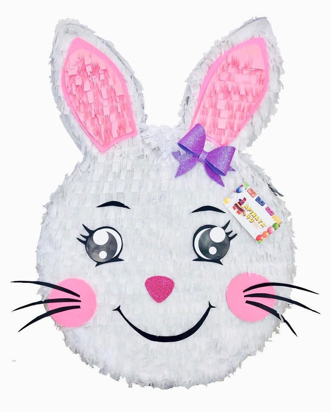 New! Easter Bunny Head Pinata Rabbit Pinata - Etsy