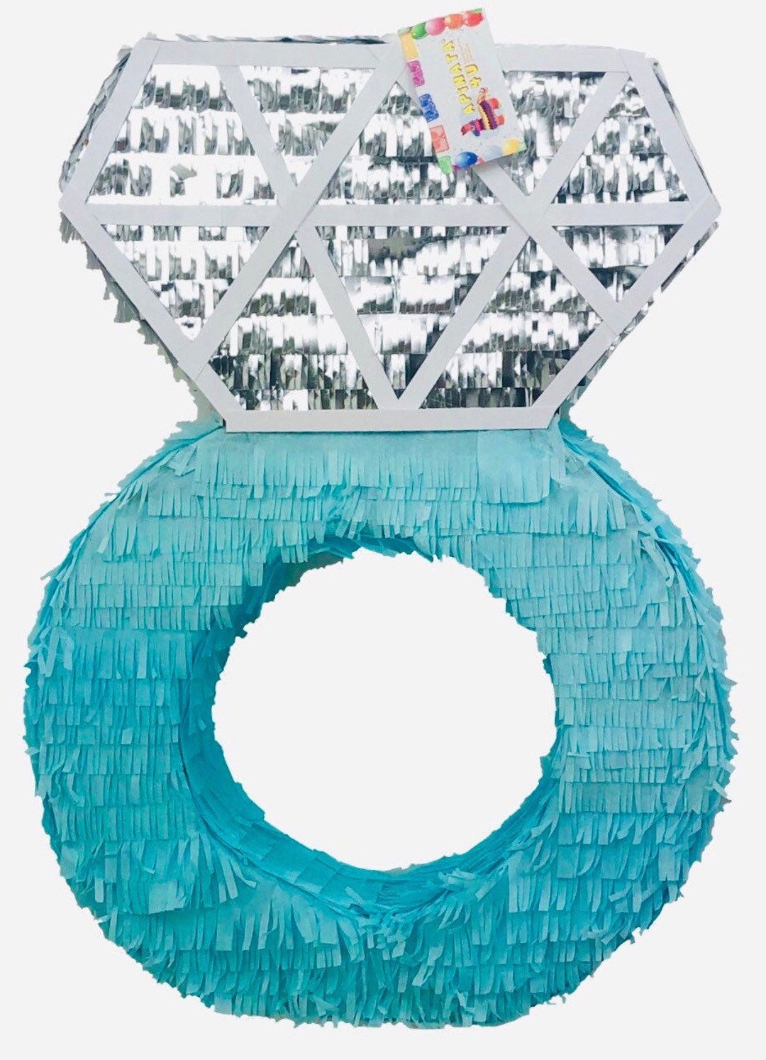 New! Handmade Diamond Ring Pinata Bridal Shower Party Supplies Wedding ...