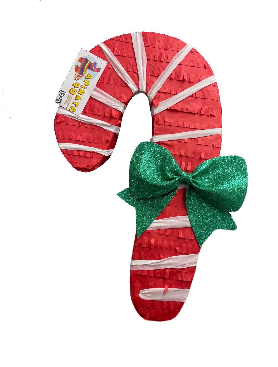 Ready to Ship Candy Cane Christmas Theme Pinata Xmas Happy Holidays - Etsy