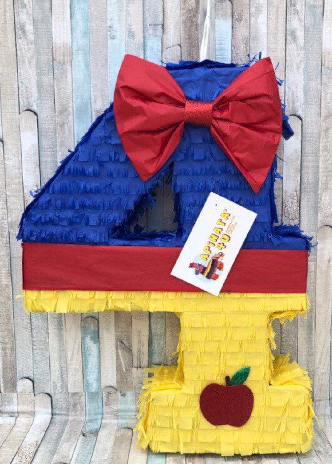 Number Four Pinata Princess - Etsy