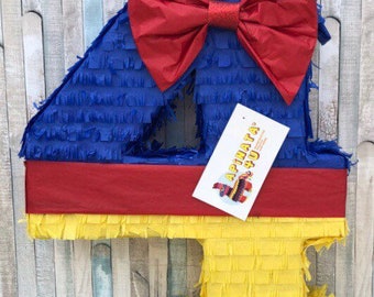 Princess Pinata Flower Pinata Number One Decorated Girls Birthday Party ...