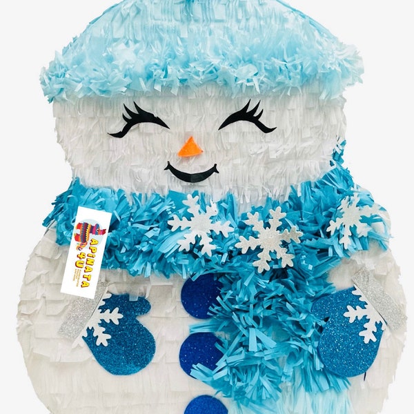 Snowman Pinata - Etsy