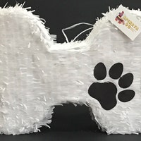 Green Tennis Ball Piñata for Dogs 14in, Puppy Party Decoration, Pet ...