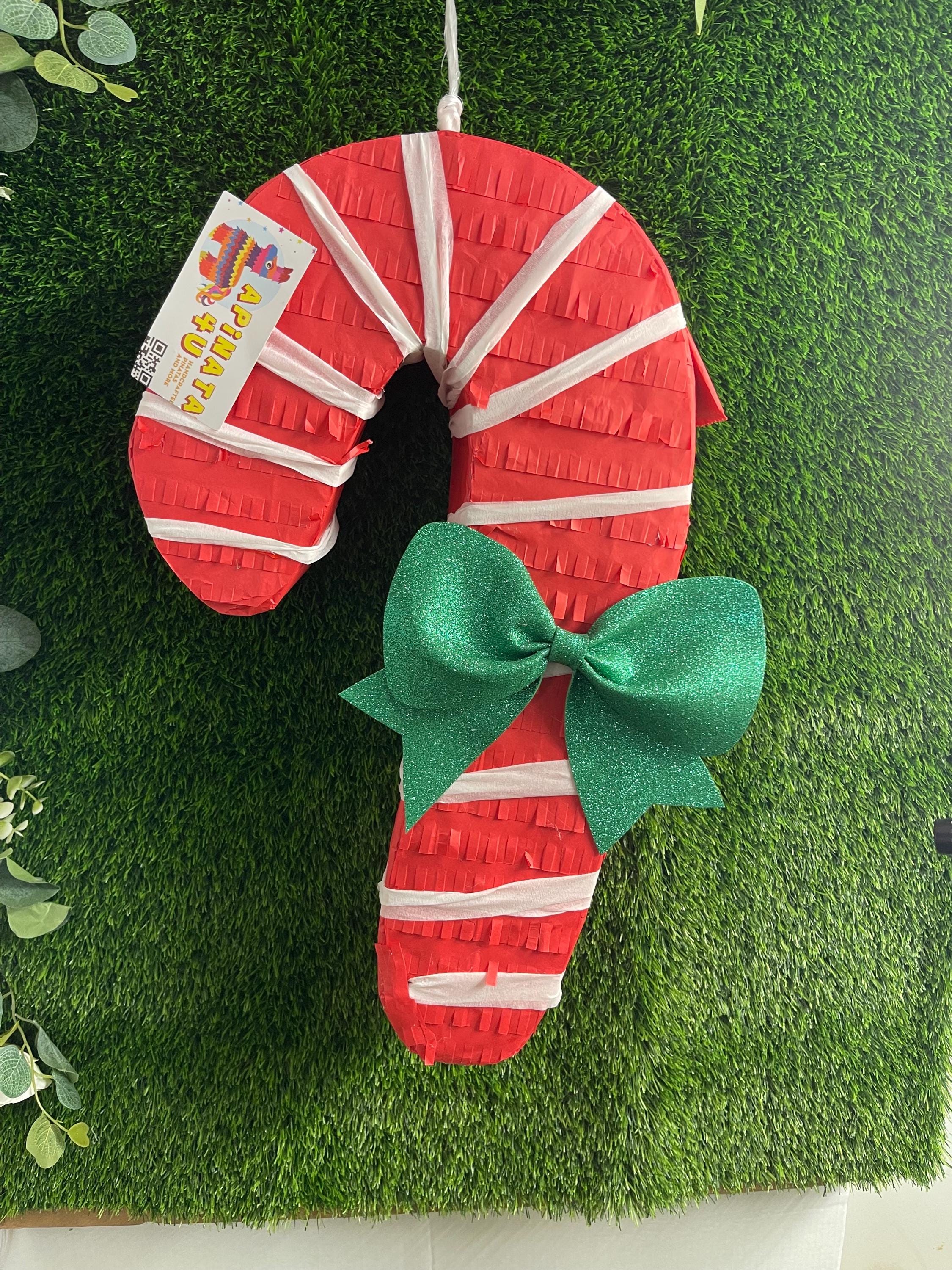 Ready to Ship Candy Cane Christmas Theme Pinata Xmas Happy Holidays - Etsy