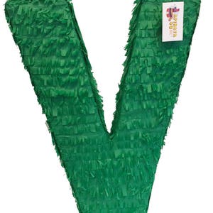 20'' Tall Letter Piñatas Any Letter Any Color - Etsy