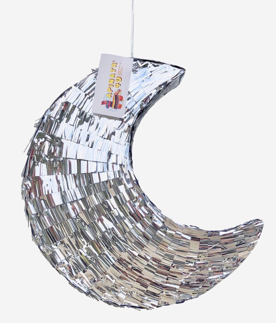 Sale! Ready to Ship! 20” White Crescent Moon Pinata for Bridal Shower ...