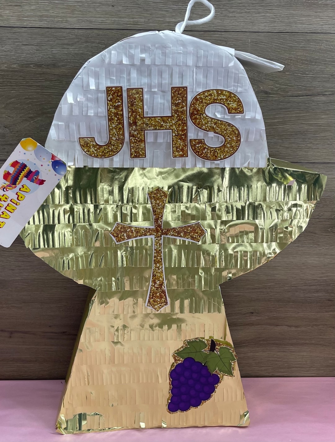 20 Inch Chalice Pinata With JHS, Easter Sunday Party Decoration ...